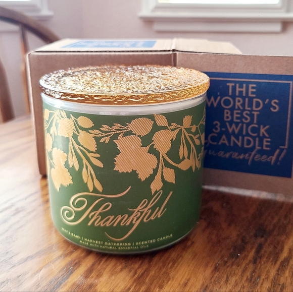 Bath & Body Works | Accents | Bogo 5 Offnwtwhite Barn Harvest Gathering ...